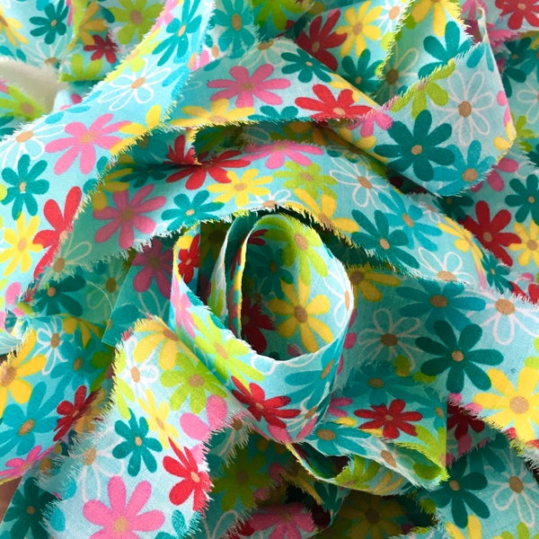Torn Fabric Garland - Etsy