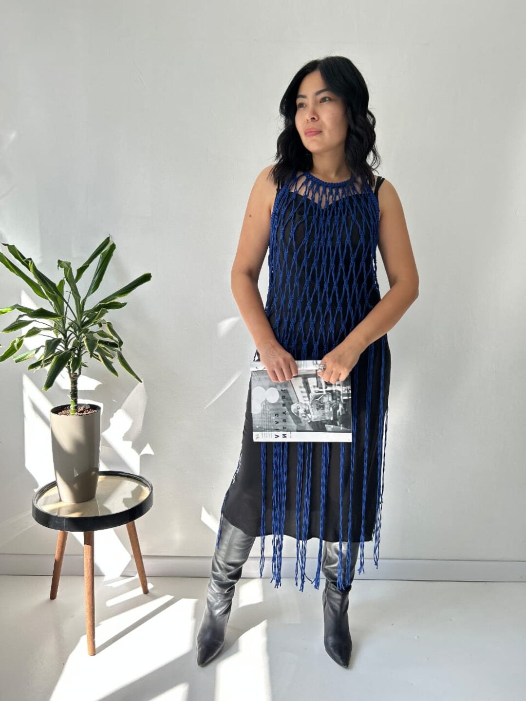 Macrame Fishnet Dress See Through Dress Sheer Mesh Outfit - Etsy