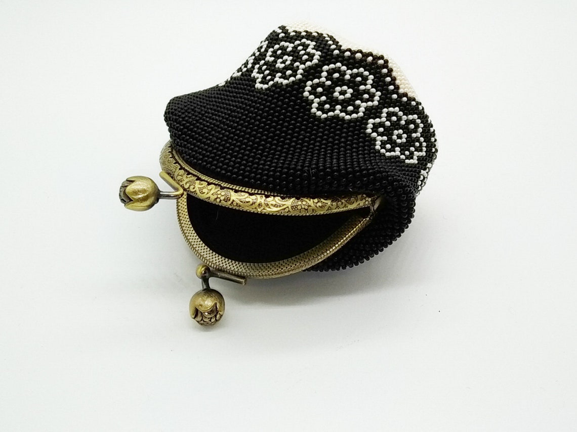 Bead Crochet Pattern Beaded Coin Purse Tutorial Seed Bead - Etsy