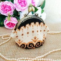 Beaded Coin Purse - Etsy