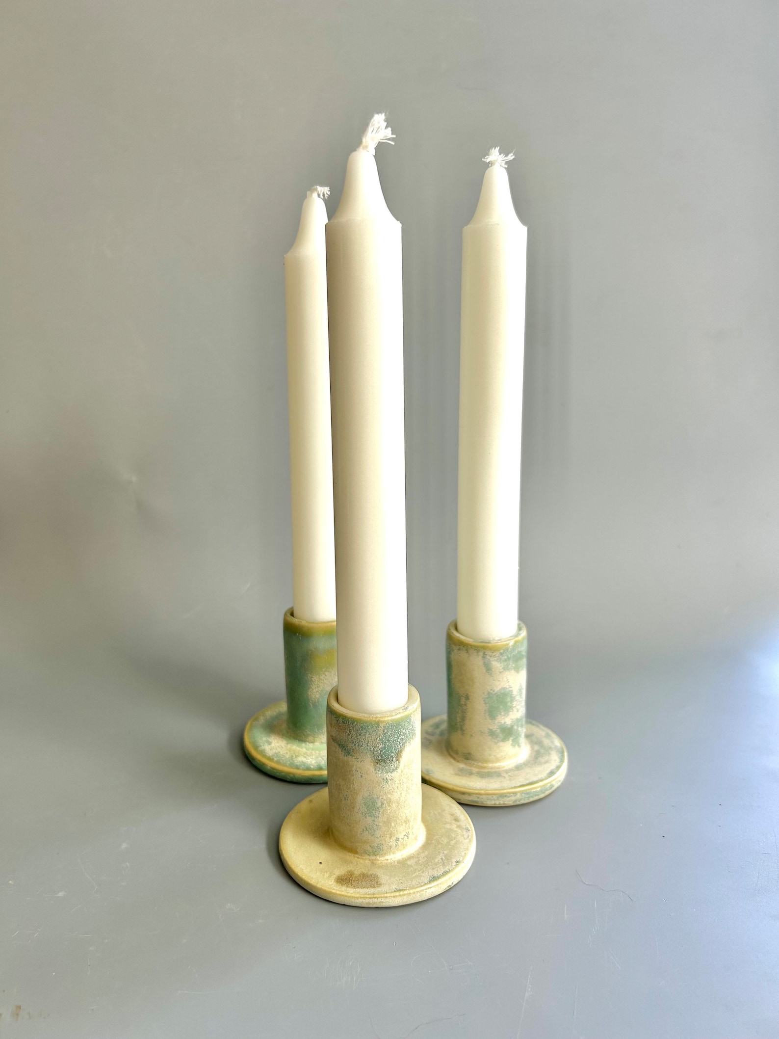 Handmade Ceramic Candlestick Candle Holder, Candlestick Stand, Artisan ...