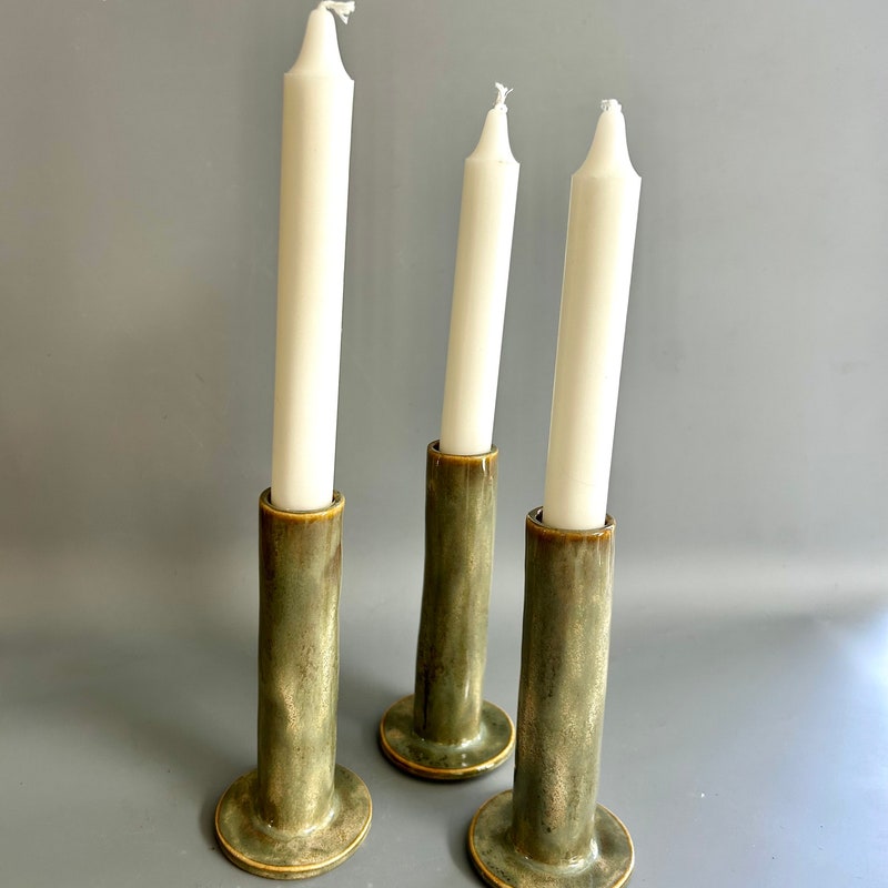Ceramic Candle Stand - Etsy