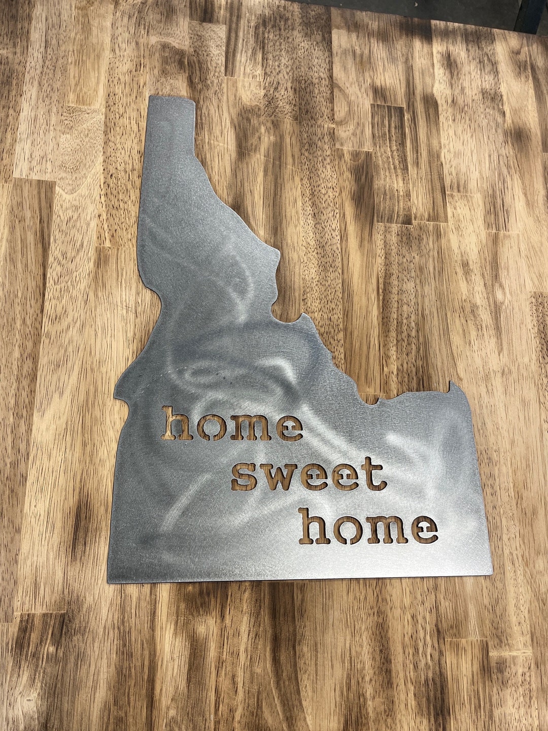 Home Sweet Home Metal Sign, Outdoor Metal Sign, Front Door Sign, Home ...