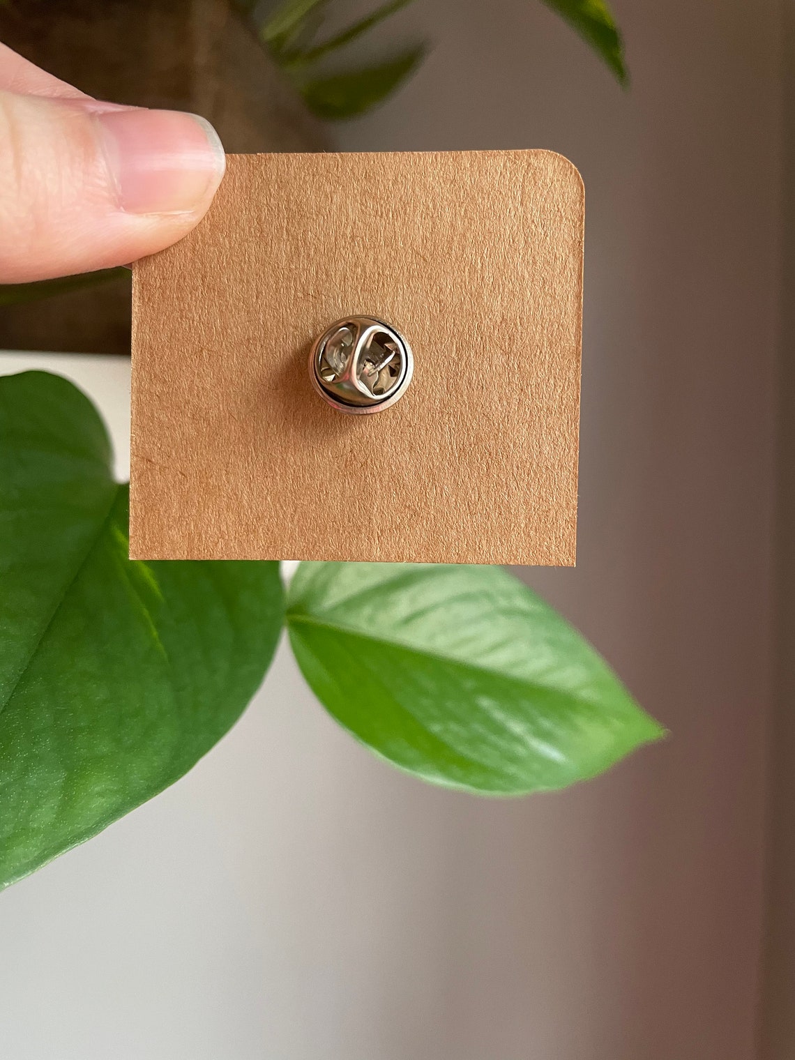 Orange Flower Pin // Handmade Clay Pin Cute Clay Pin Polymer | Etsy