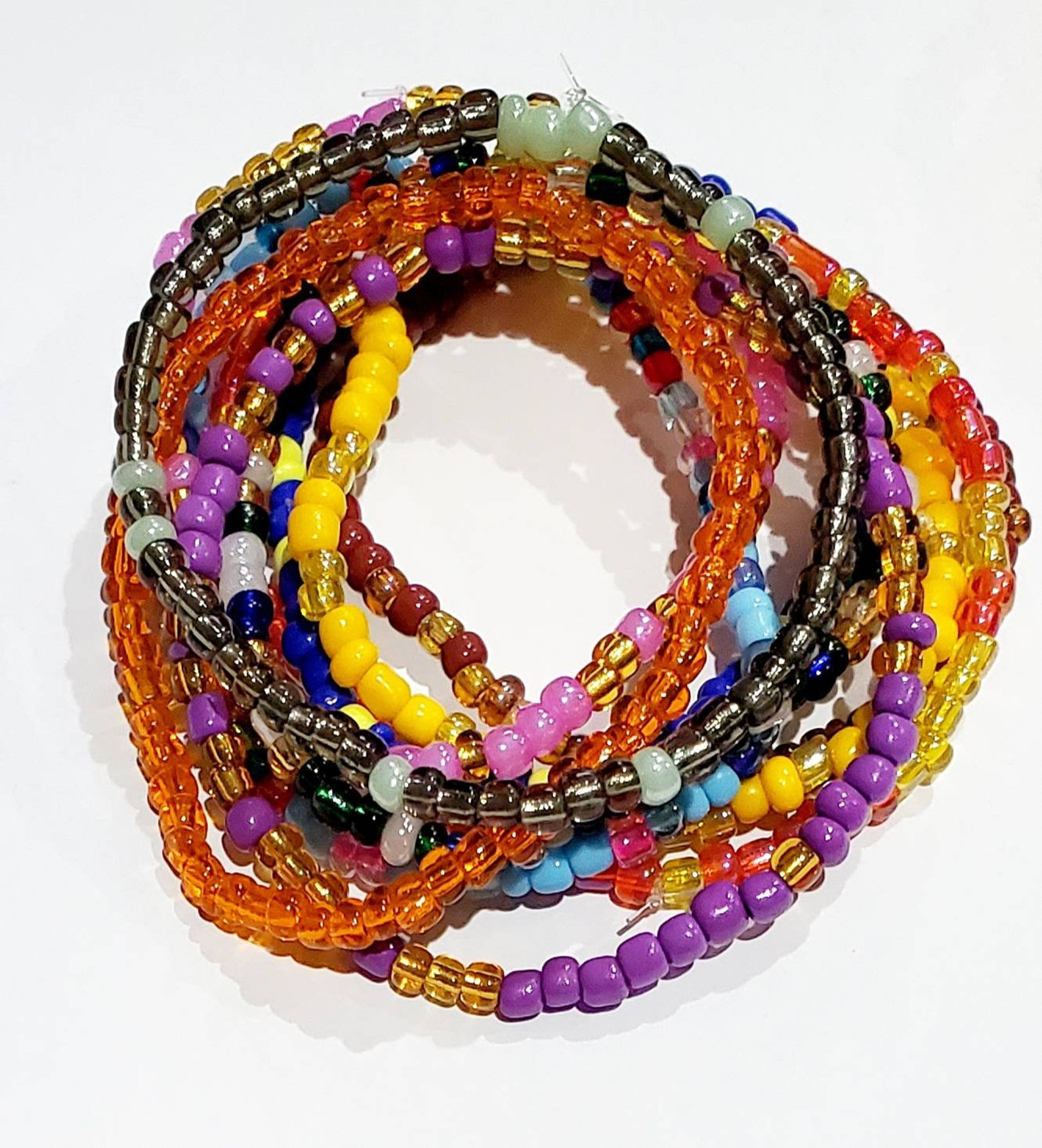 Seed Bead Bracelet Stack - Etsy