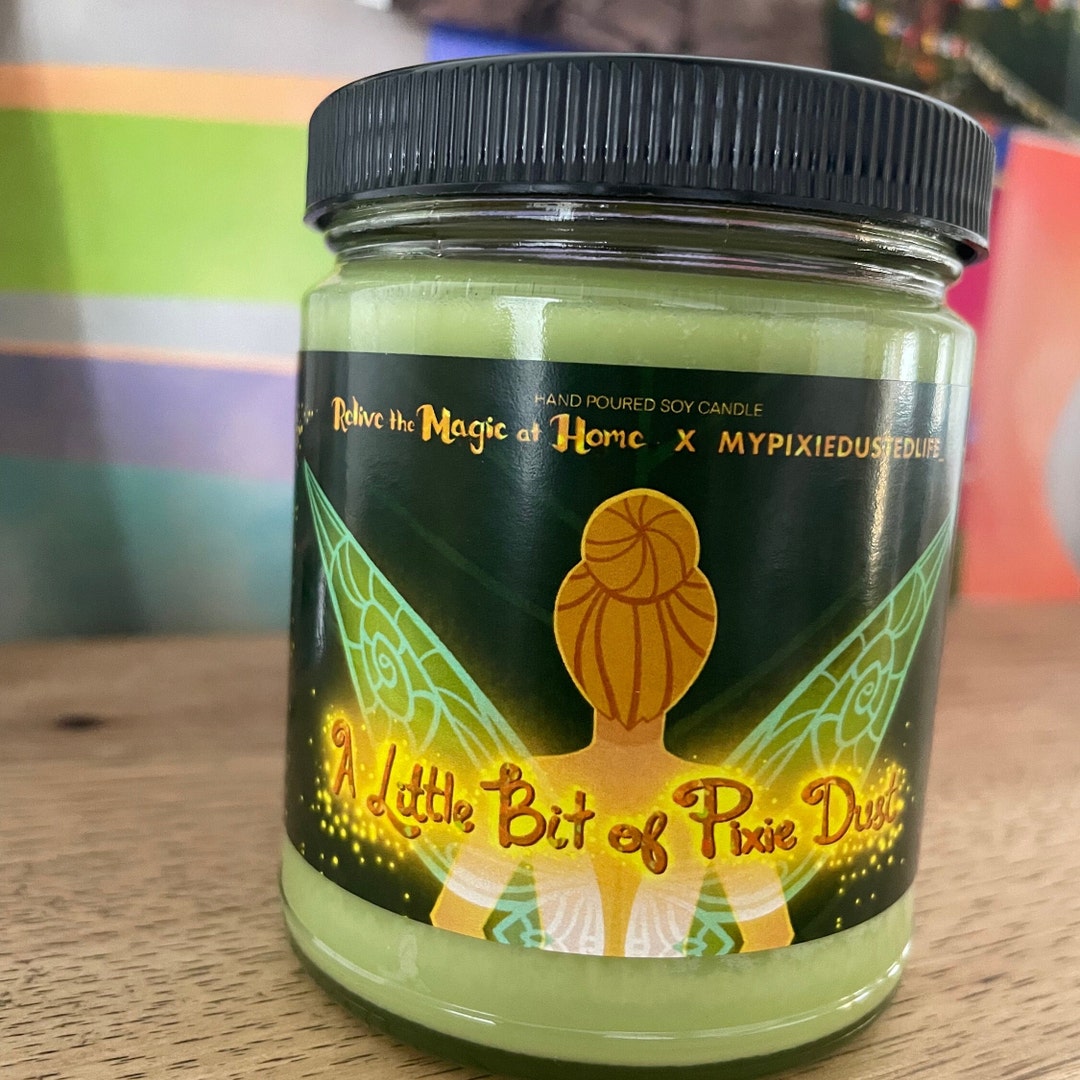 A Little Bit of PIXIE DUST Disney-inspired Candle Housewarming Gift ...