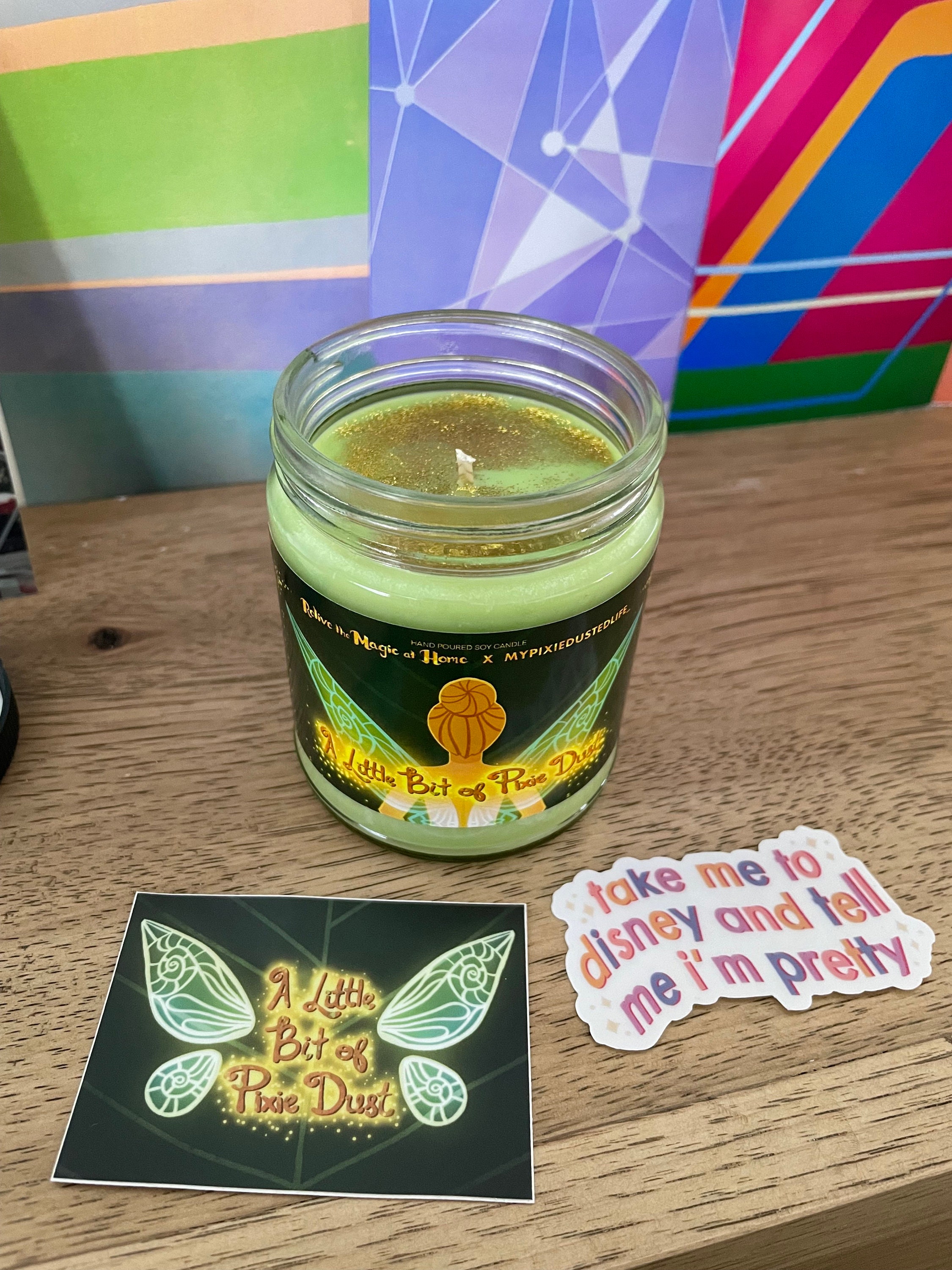 A Little Bit of PIXIE DUST Disney-inspired Candle - Etsy