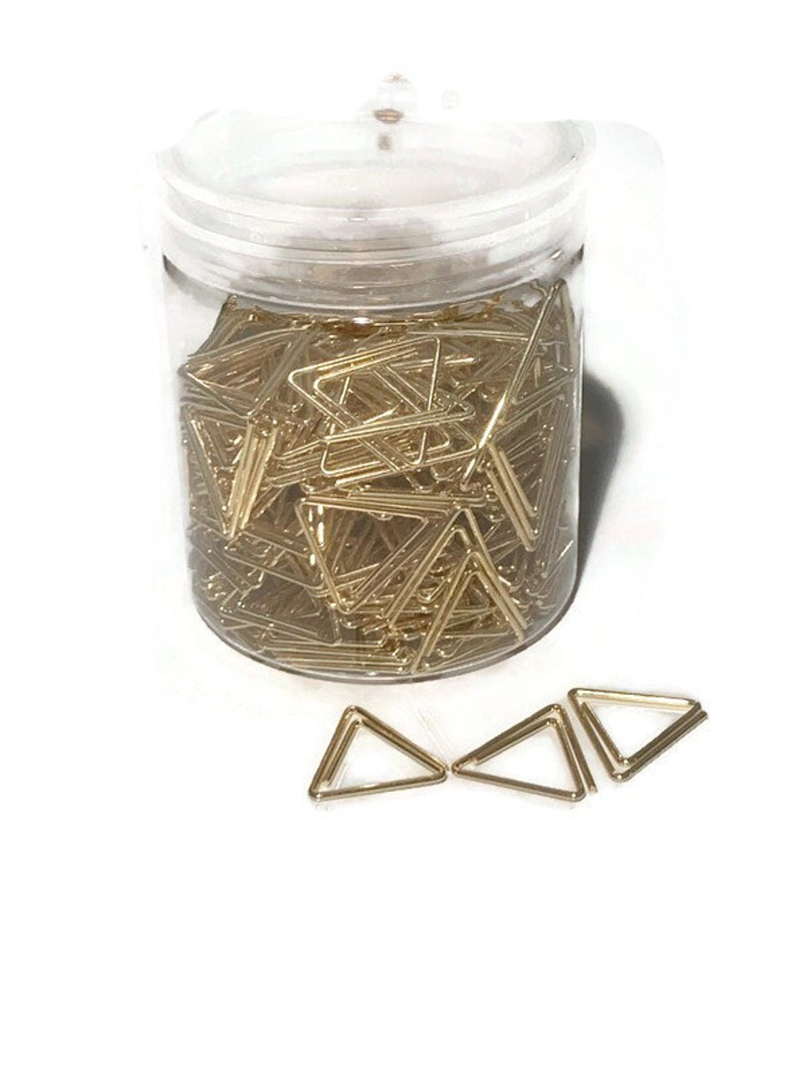 500 Piece Gold Premium Paper Clips Smooth Stainless Steel - Etsy