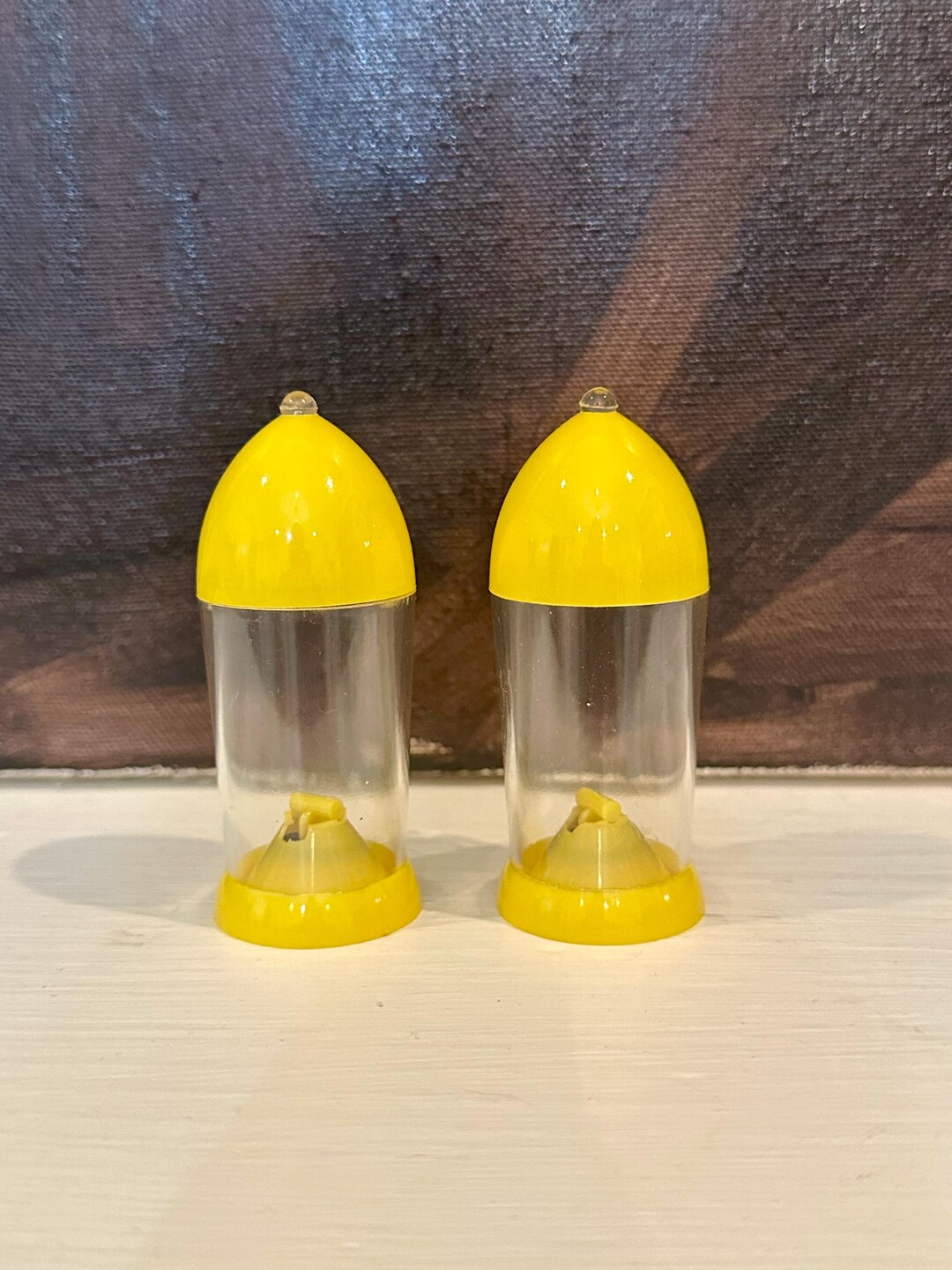 Atomic Rocket Kasin Space Age Vintage Salt and Pepper Shakers - Etsy