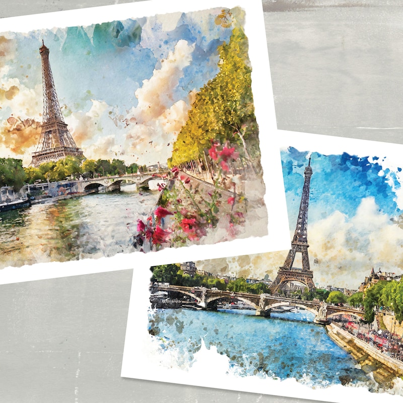 Paris Note Cards - Etsy