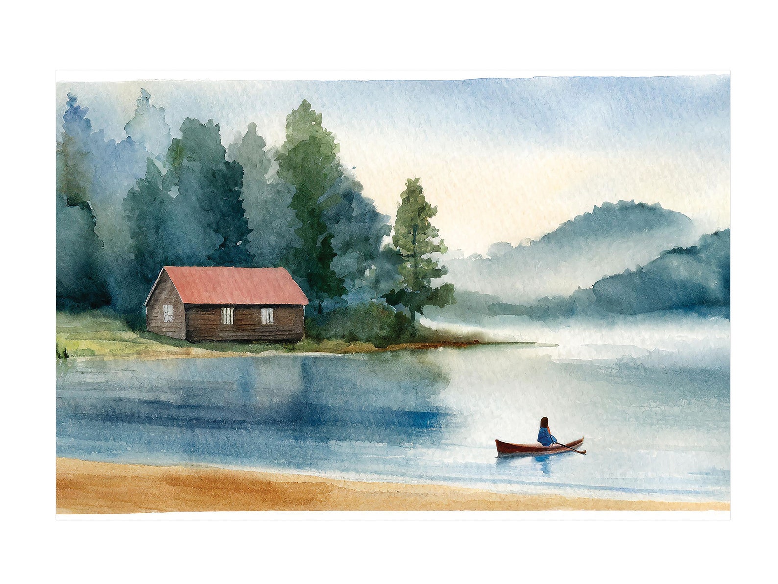 Vacation Days on the Lake Wall Art - Digital Download Print | Vacation ...