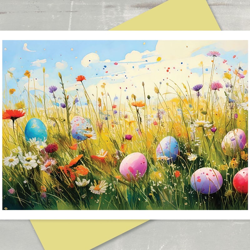 Contemporary Easter Cards - Etsy