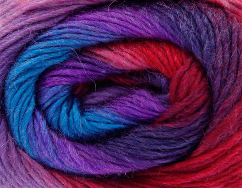 King Cole Riot DK Colour Changing Wool Blend Sock Yarn 100g - 240 ...