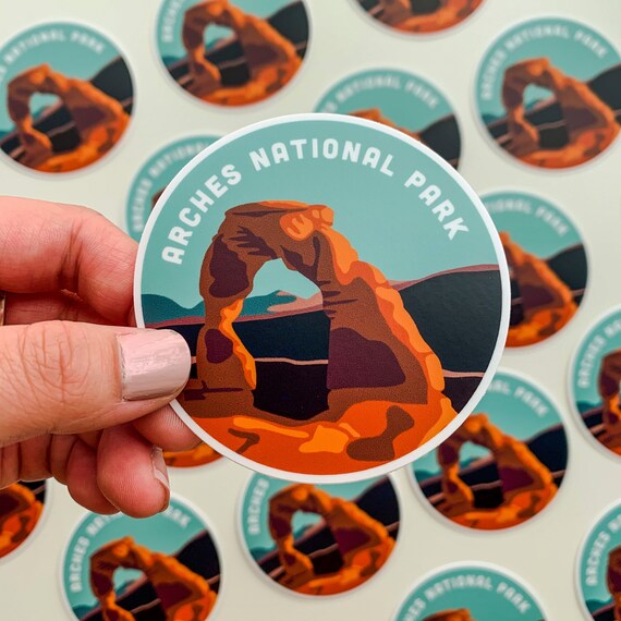 Arches National Park Sticker | Etsy