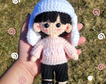 TXT Beomgyu Crochet Doll - Etsy