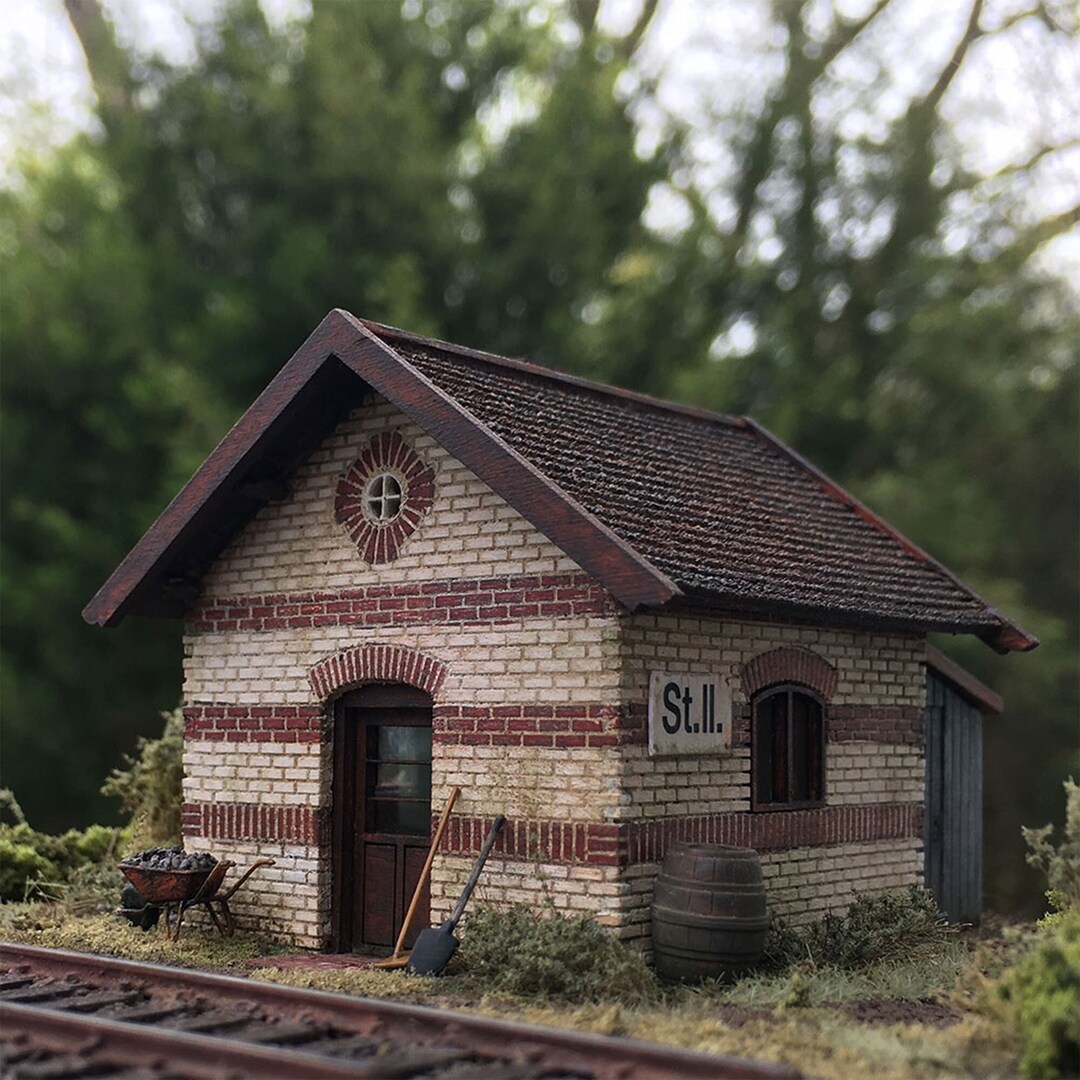 1:87 HO Scale Laser Cut Kit - Eastern European Junction | Switch House ...