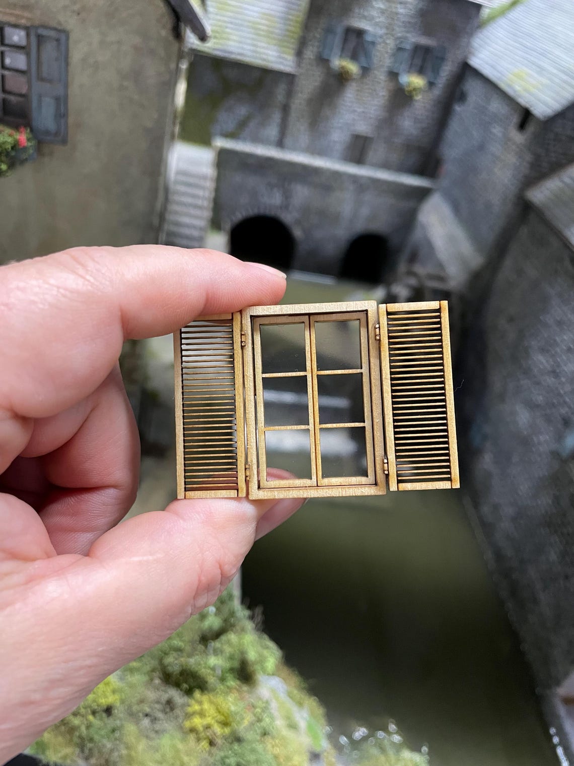 RWD 1/35 QTY - 4 - Louvered Window Shutters | Model Kit | Diorama ...