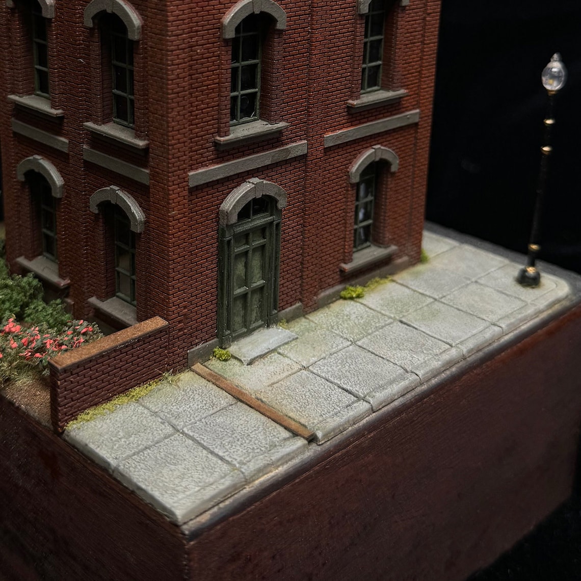 HO - 1/87 Scale Textured Sidewalk Kit: Laser Cut Diorama (136 Scale ...