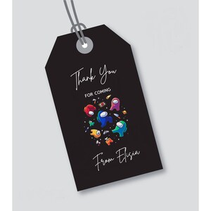 Among Us Birthday Invitation Editable Template, Printable Birthday ...