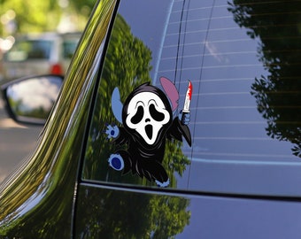 Scream Car Decal | Etsy