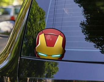 Iron Man Car Decal | Etsy