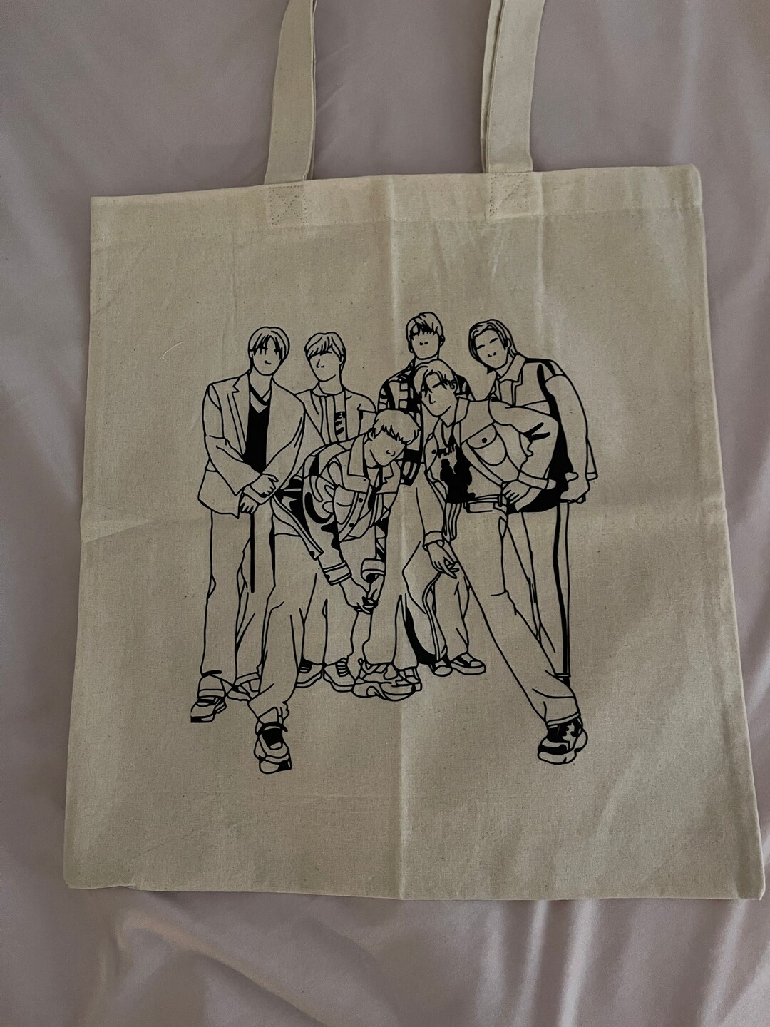 P1harmony Group Pose Tote Bag | Keeho, Theo, Jiung, Intak, Soul ...