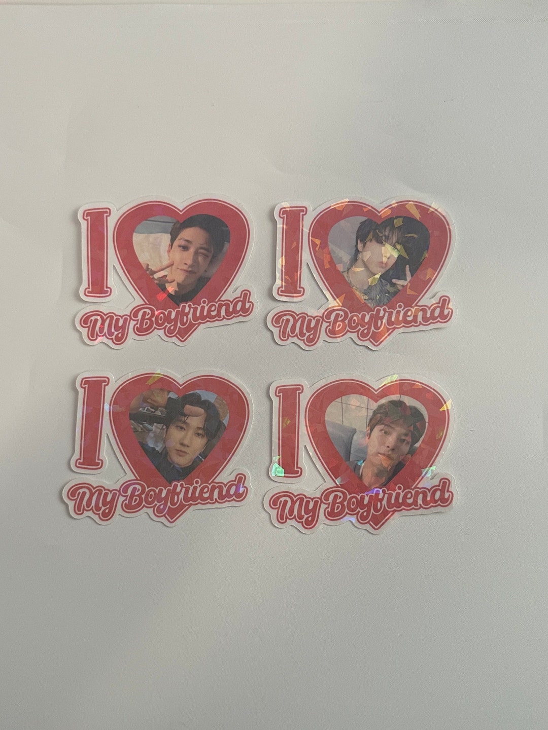Stray Kids Skz I Love My Boyfriend Stickers