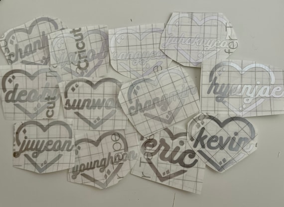 The Boyz Deobi Lightstick Decals Sangyeon Younghoon | Etsy