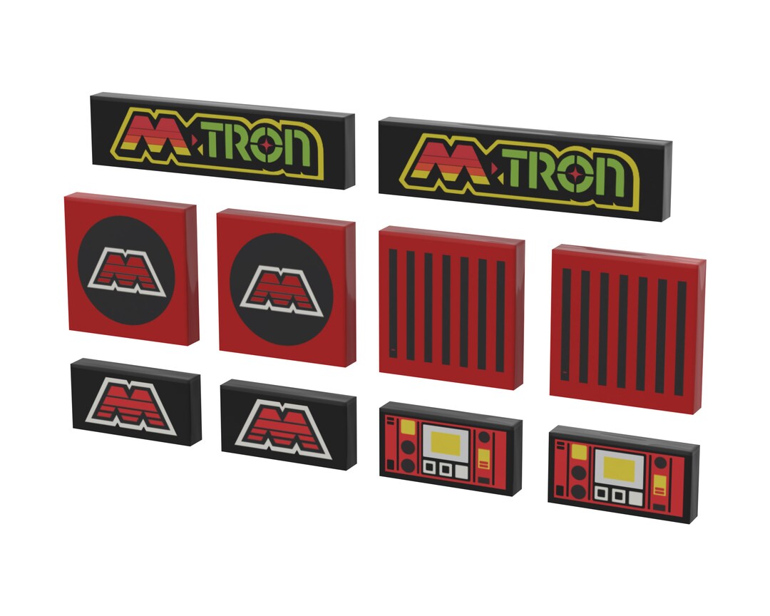 Printed Tiles - M:tron Pack 1 - Etsy