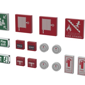 Printed Tiles Fire Safety Pack - Etsy UK