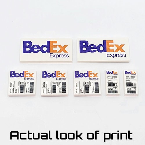 Printed Tiles Bedex Parcel Pack - Etsy