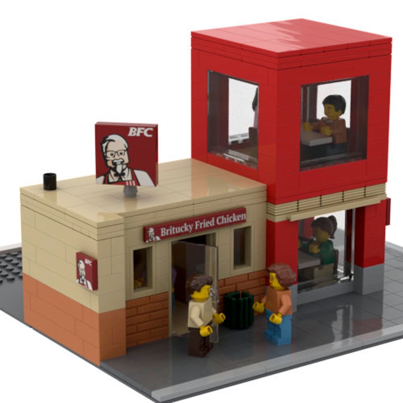 Printed Tiles Britucky Fried Chicken Pack - Etsy