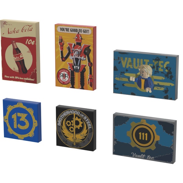 Fallout Legos - Etsy