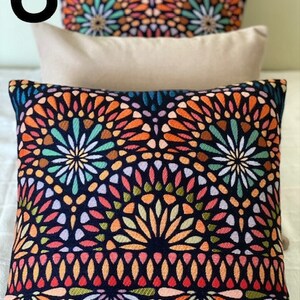 Geometric Design Cushion Cover Decorative Pillow Throw | Etsy