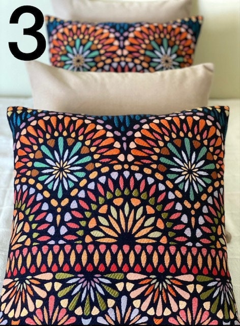 Geometric Design Cushion Cover Decorative Pillow Throw | Etsy