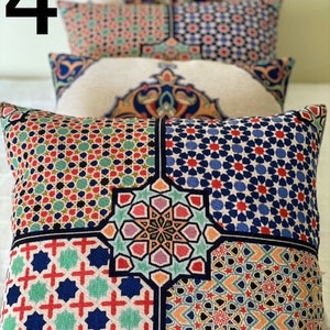 Geometric Design Cushion Cover Decorative Pillow Throw | Etsy