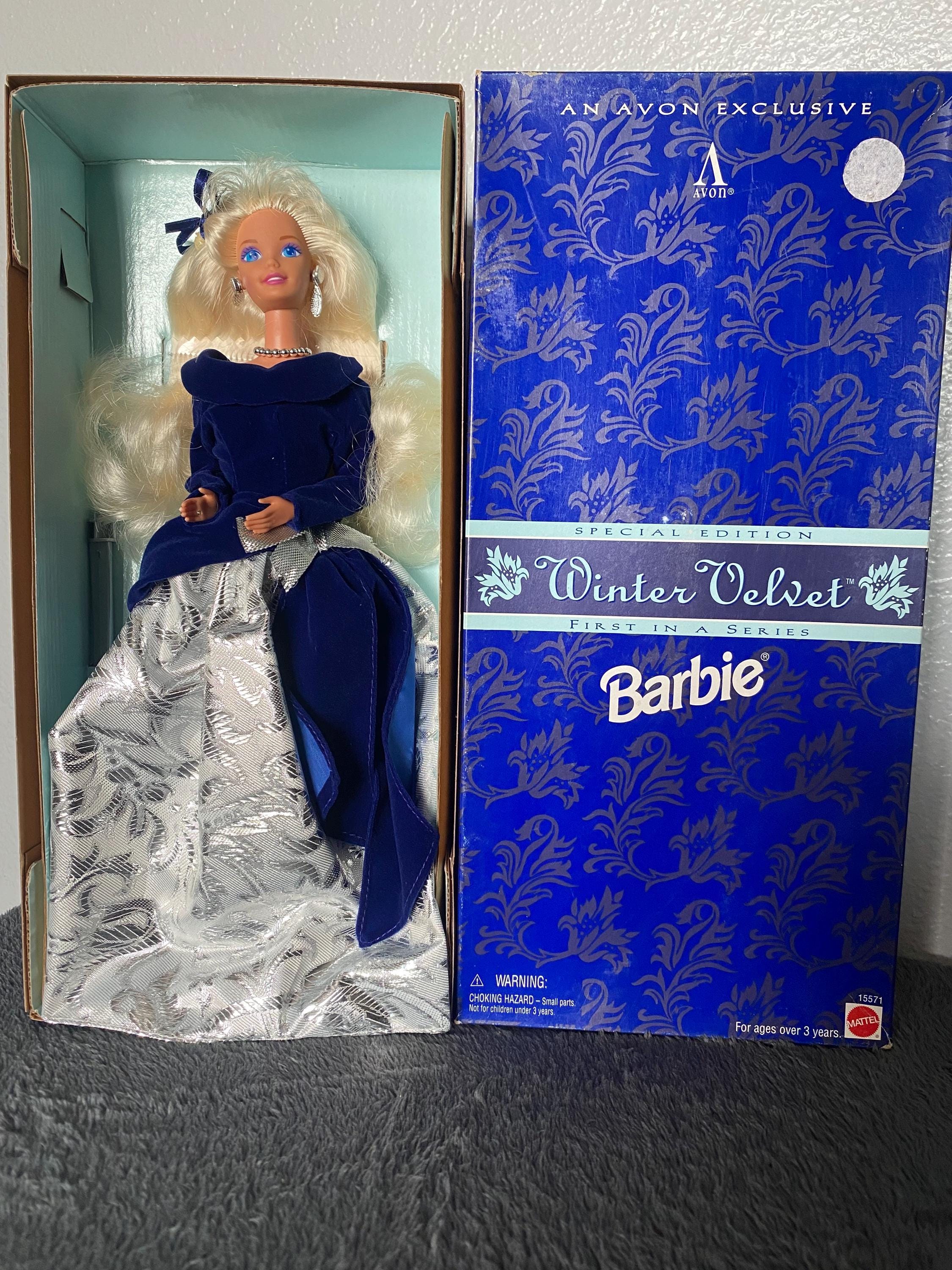 Winter Velvet Barbie Special Edition 1995 - Etsy