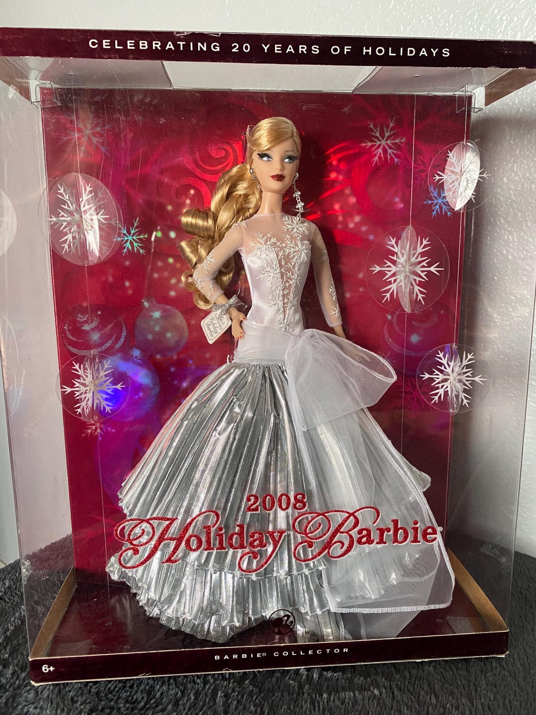 Holiday Barbie 2008- Celebrating 20 Years of Holidays - Etsy