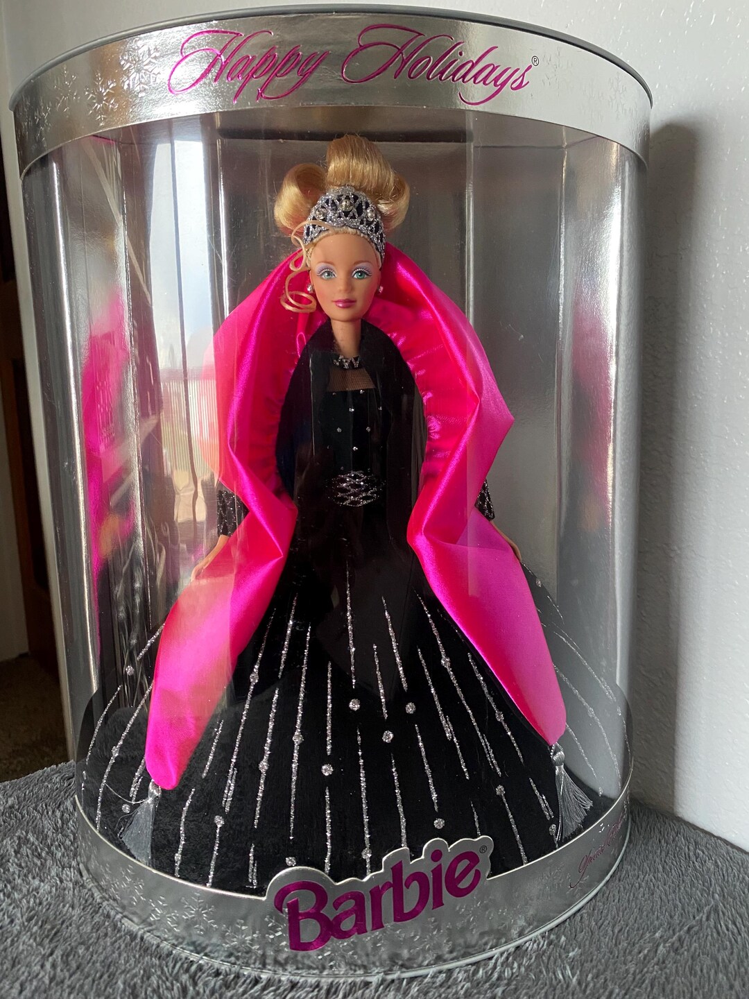Happy Holidays Barbie -1998 Special Edition With RARE MISPRINT - Etsy