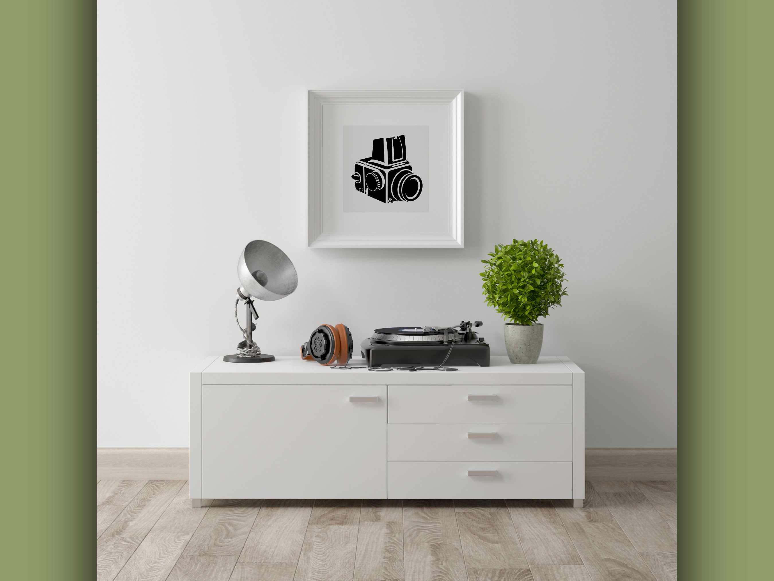 Vintage 6x6 Medium Format Camera Vector Design | Digital Download | EPS ...
