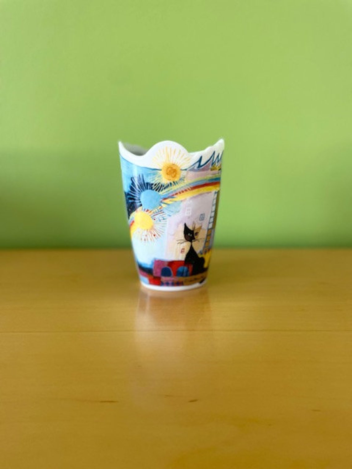 Goebel Rosina Wachtmeister Serafino Vase - Etsy