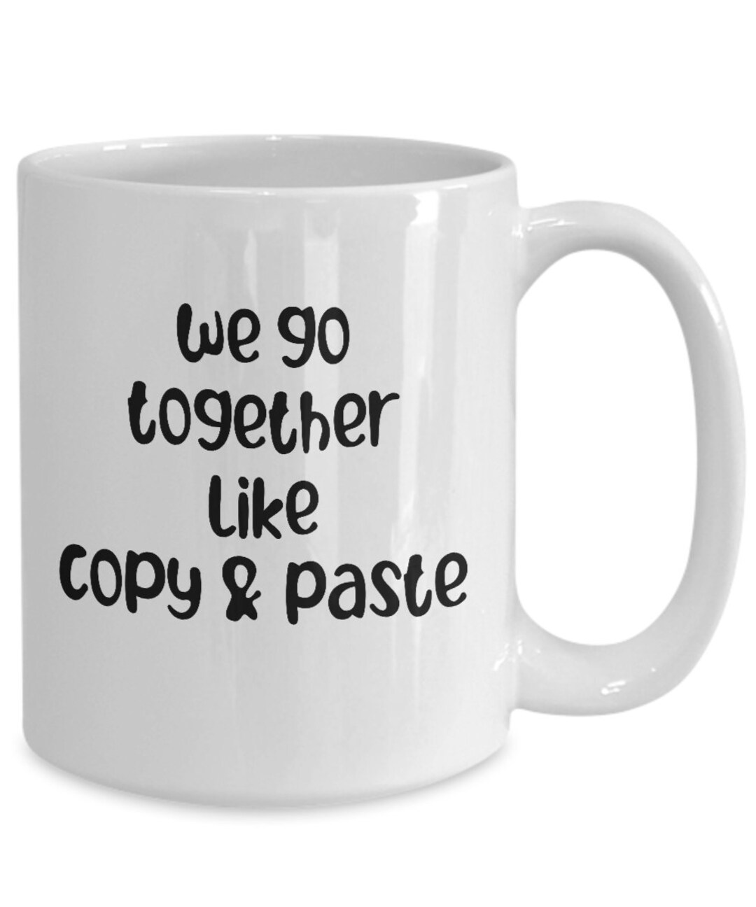 Funny Copy and Paste Mug, Valentine's Day Mug, Valentine's Day Coffee ...