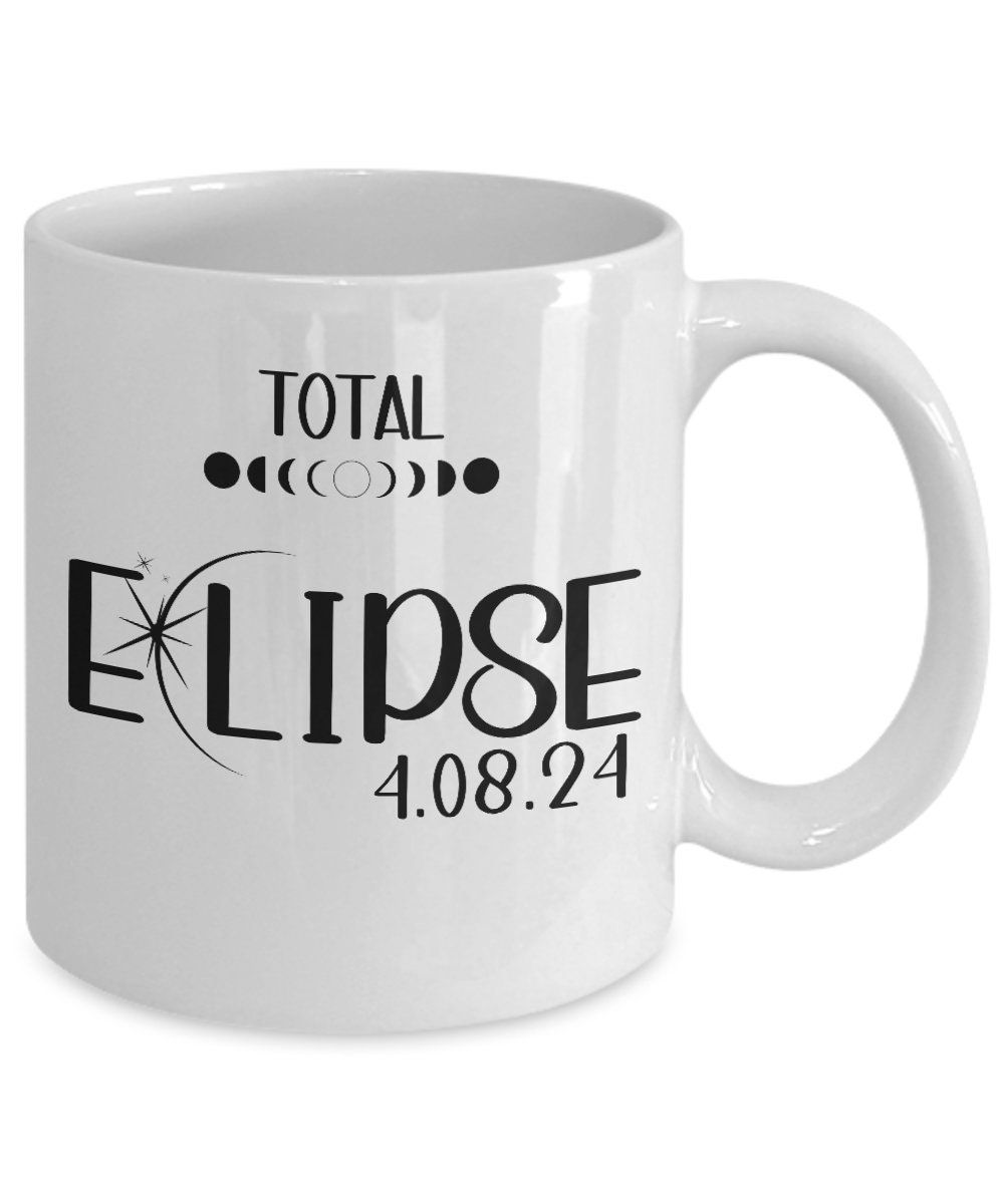 Solar Eclipse 2024 Mug, 2024 Solar Eclipse Coffee Cup, Novelty Solar ...