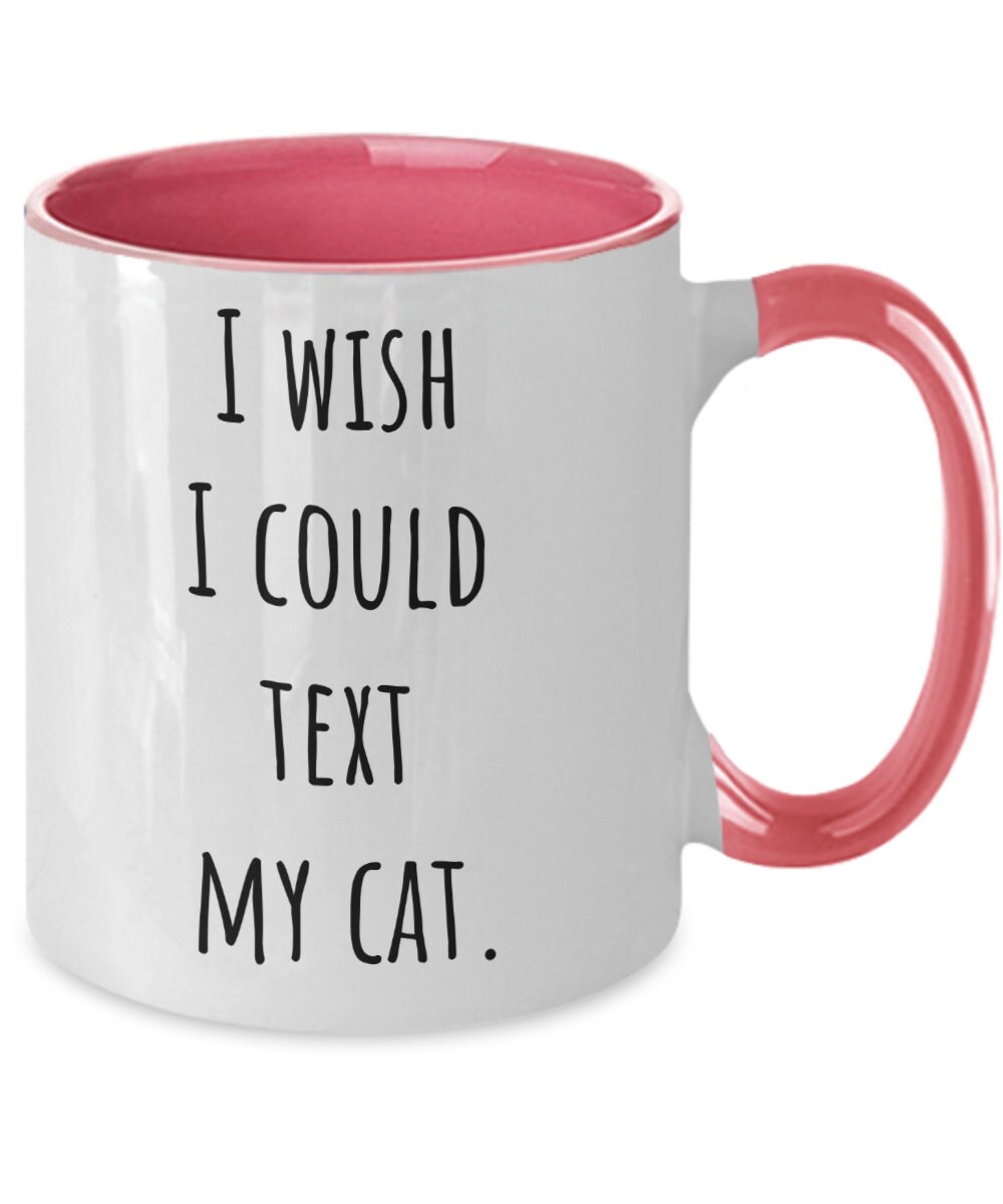 Crazy Cat Lady Two Toned Mug Cool Cat Gifts Cat Coffee Cup - Etsy