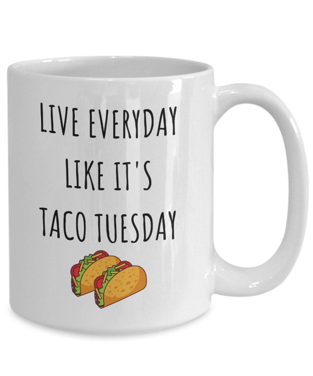 Taco Tuesday Mug, Taco Tuesday Party Gifts, Taco Tuesday Coffee Cup ...
