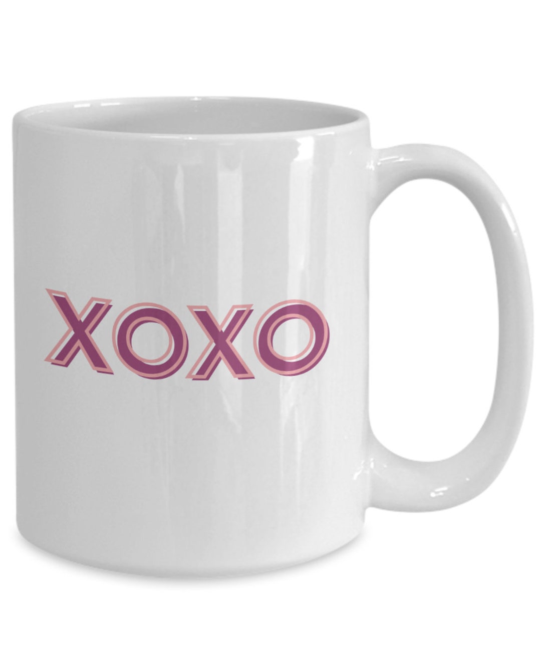 Xoxo Valentine Mug, Hugs and Kisses Coffee Cup, Be My Valentine ...