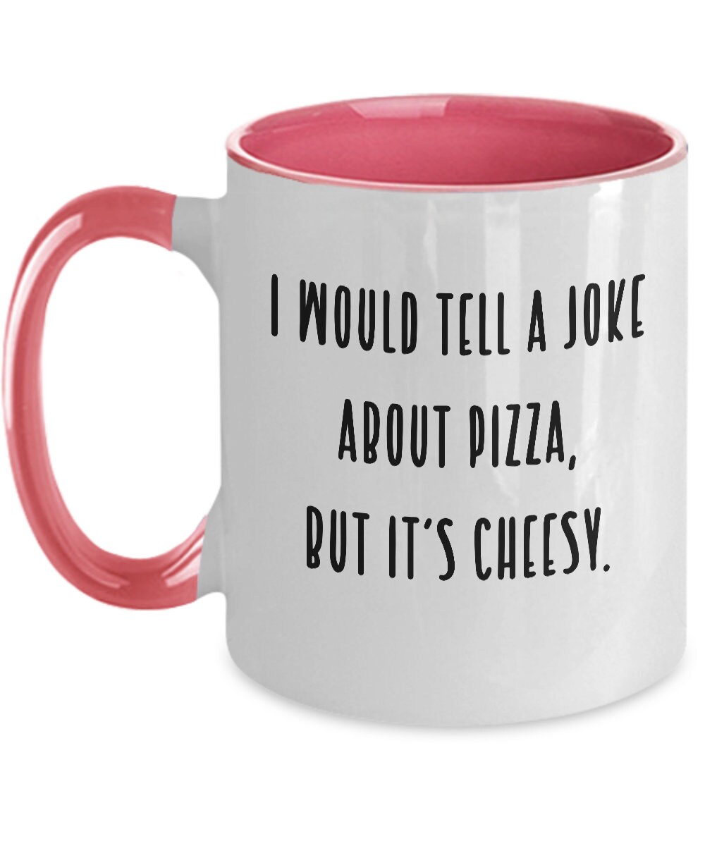 Cheesy Dad Joke Mug, Dad Jokes Gifts for Father's Day, Two Toned Dad ...