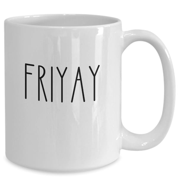 Friyay Mugs - Etsy