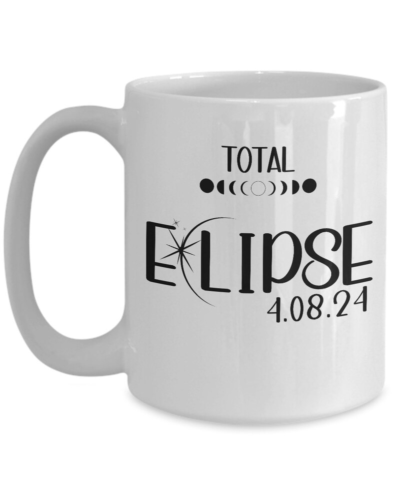 Solar Eclipse 2024 Mug, 2024 Solar Eclipse Coffee Cup, Novelty Solar ...