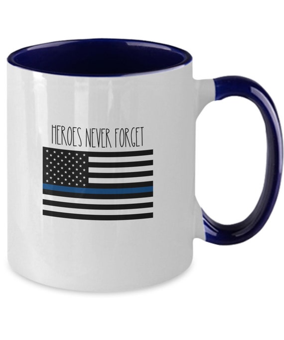 Police Coffee Mug Police Gift Two Toned Police Coffee Cup - Etsy